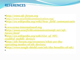 Near field communication(NFC) | PPT