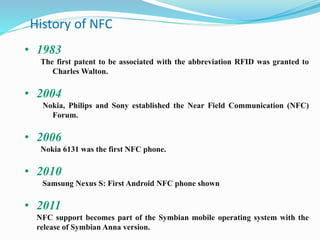 Near field communication(NFC) | PPT
