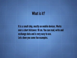 Near field communication & Branding | PPT
