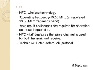 Near field communication | PPTX