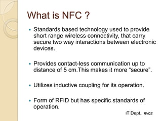 Near field communication | PPTX