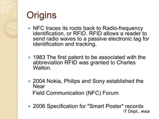 Near field communication | PPTX