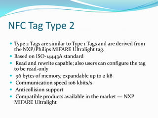 Near field communication(nfc) | PPTX