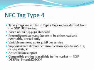 Near field communication(nfc) | PPTX