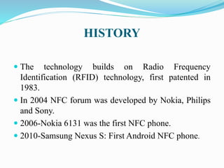 Near field communication ppt | PPTX