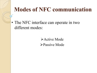 Near field communication | PPT