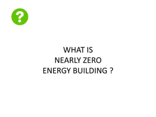 Nearly Zero Energy Exemplar Buildings | PDF
