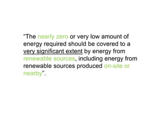 Nearly Zero Energy Exemplar Buildings | PDF