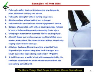 Near miss awareness for petroleum oil refinery | PPTX