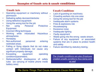 Near miss awareness for petroleum oil refinery | PPTX