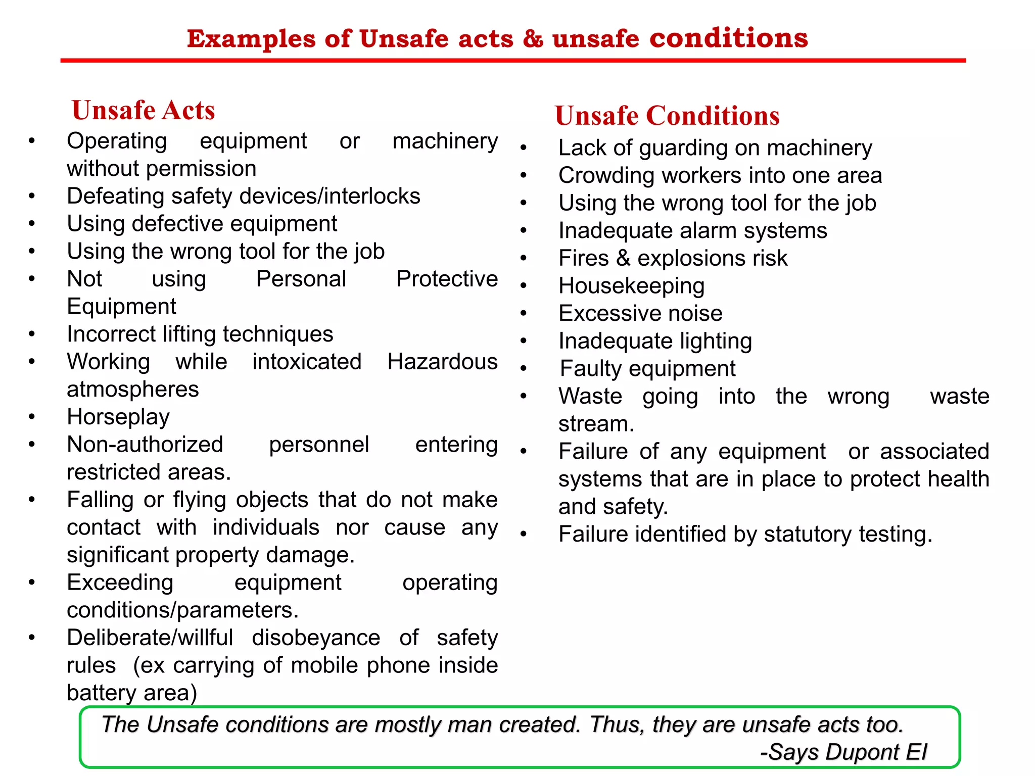 Near miss awareness for Petroleum Oil Refinery | PDF