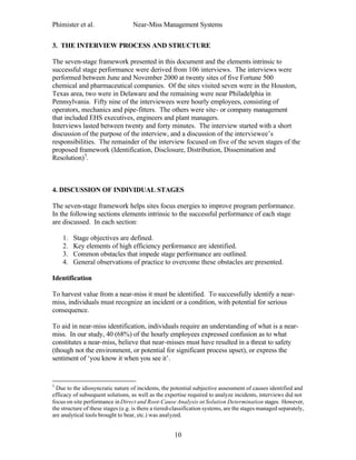Near miss mgt. in chemical process | PDF