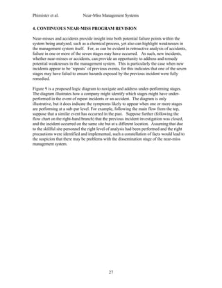 Near miss mgt. in chemical process | PDF