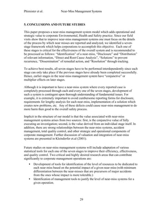 Near miss mgt. in chemical process | PDF