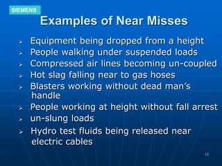 Near miss presentation | PPT