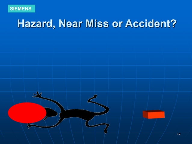 Near miss presentation
