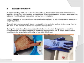 Near miss presentation by giving hazards and precaution | PPT