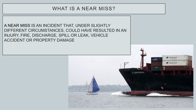 The importance of reporting and recording Near Misses | PDF