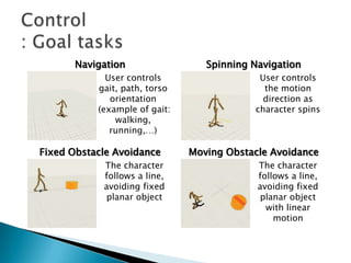 Near-optimal Character Animation with Continuous Control | PPTX