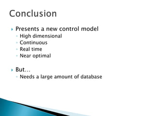 Near-optimal Character Animation with Continuous Control | PPTX