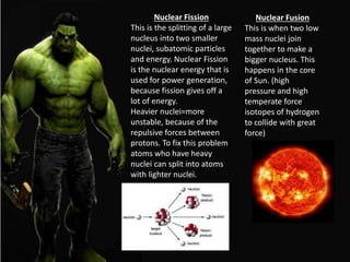 Half-life and Nuclear Reaction | PPTX