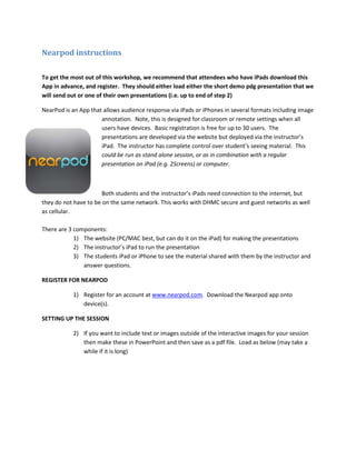 Manual de Nearpod | PDF