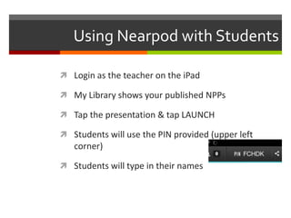 Nearpod Directions | PPTX