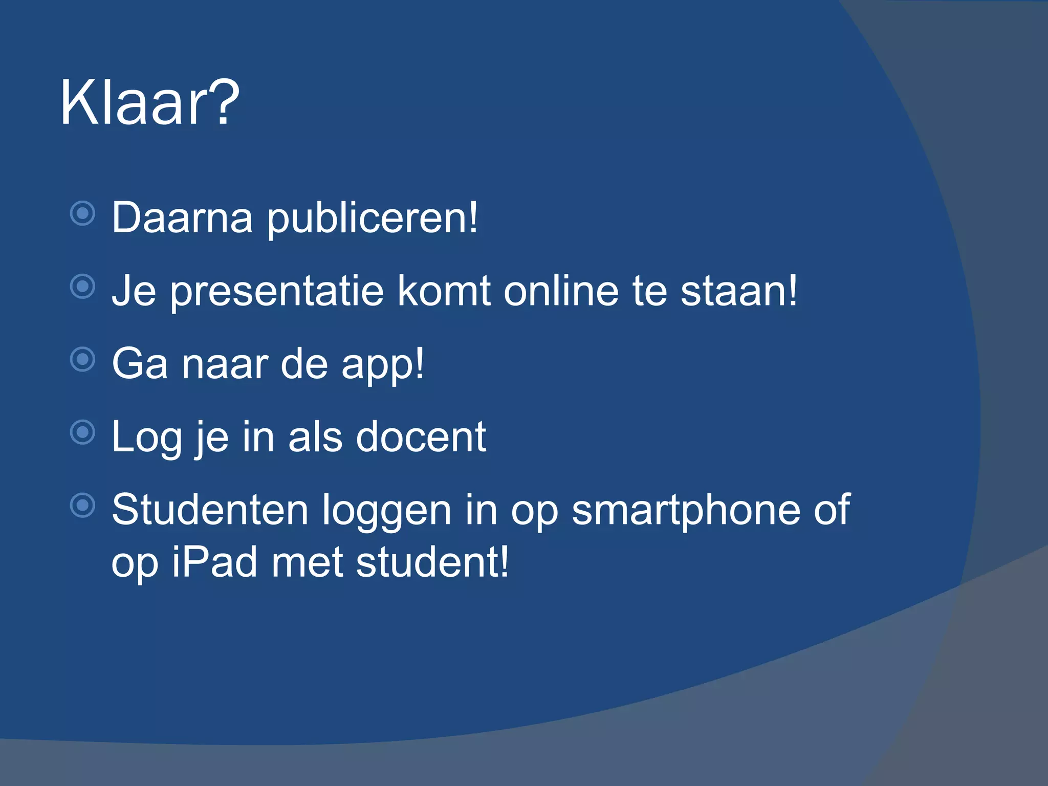 Instuctie Nearpod | PDF