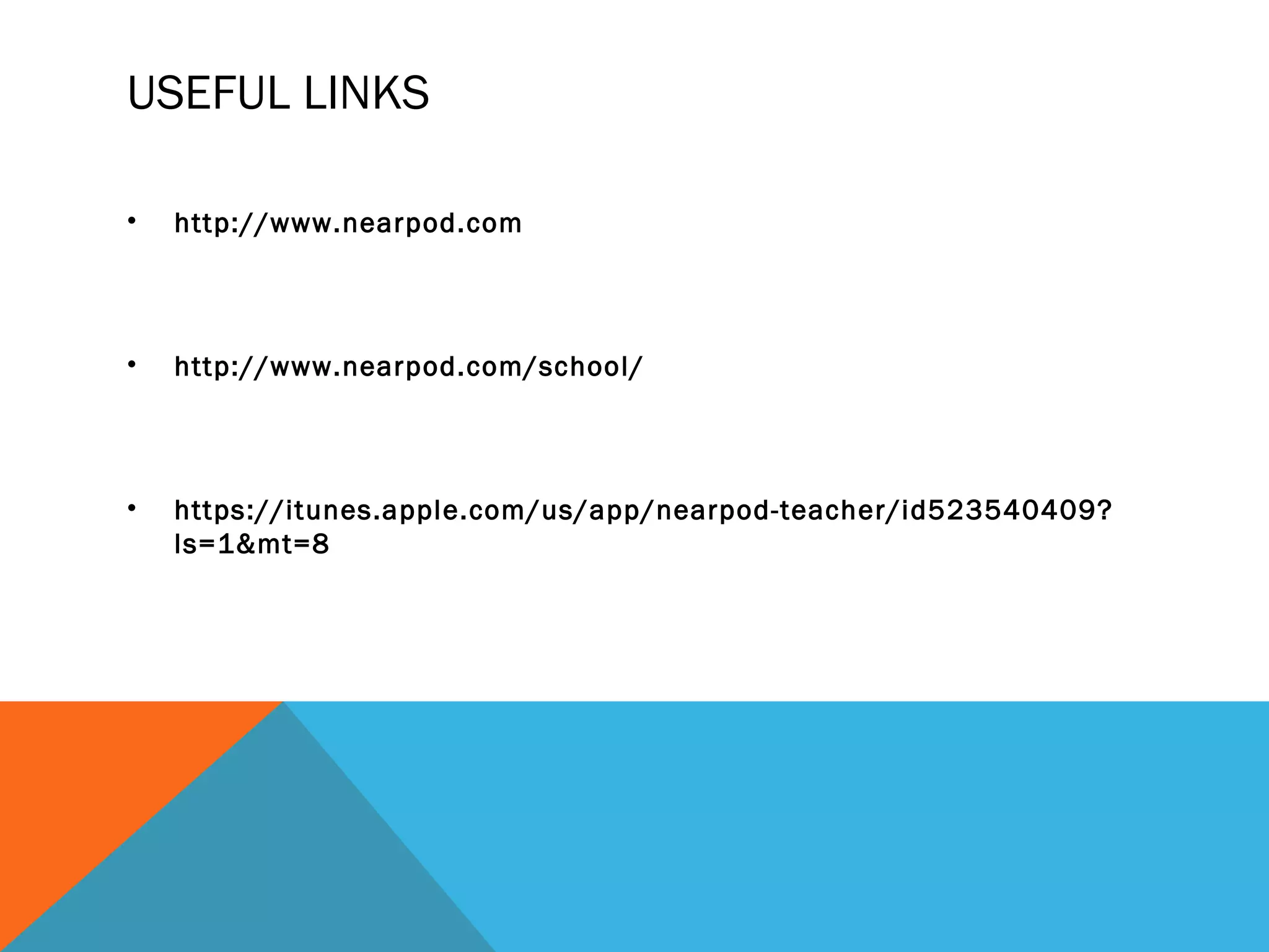 Nearpod presentation | PPT