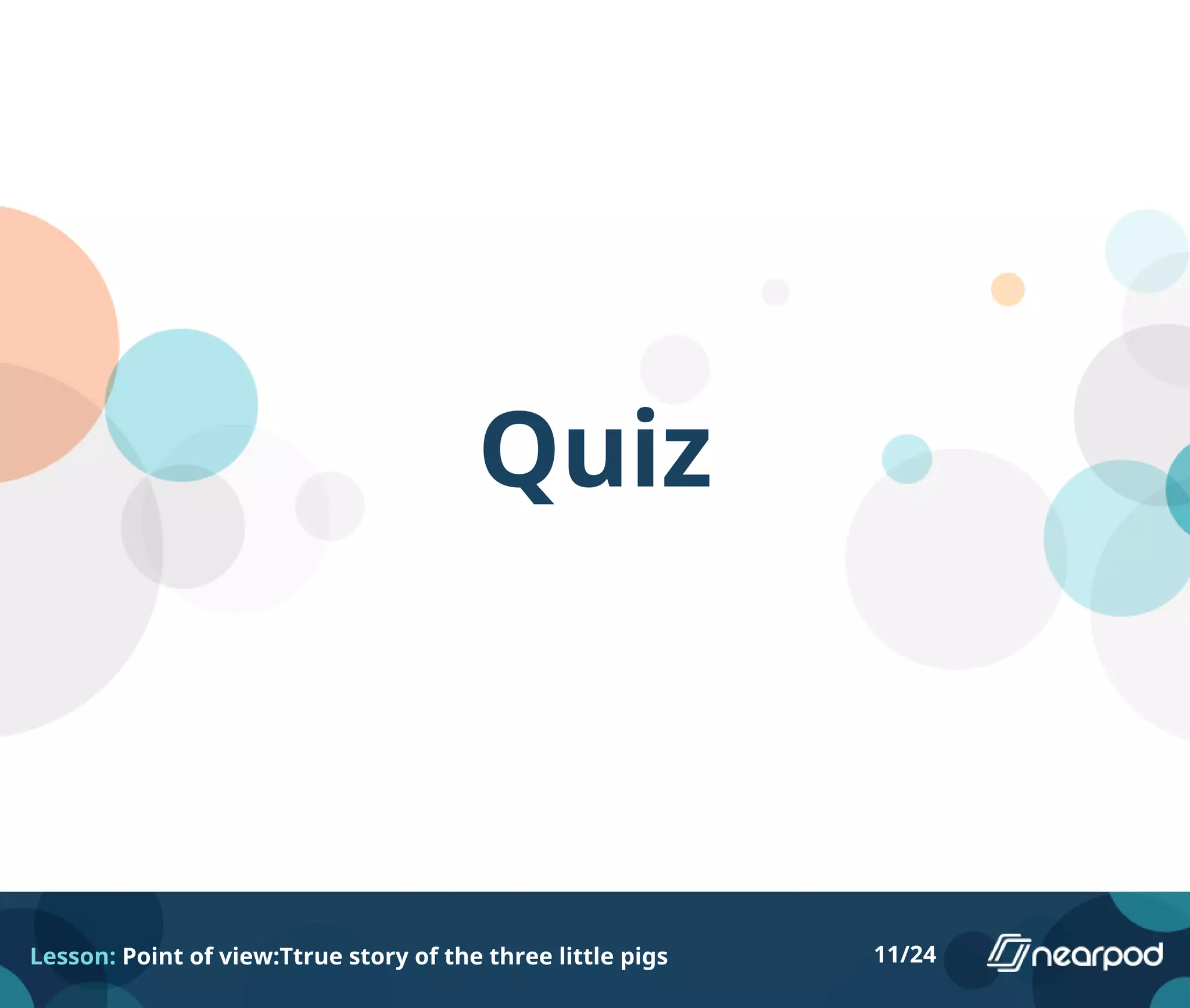 Nearpod true story 3 little pigs | PPT