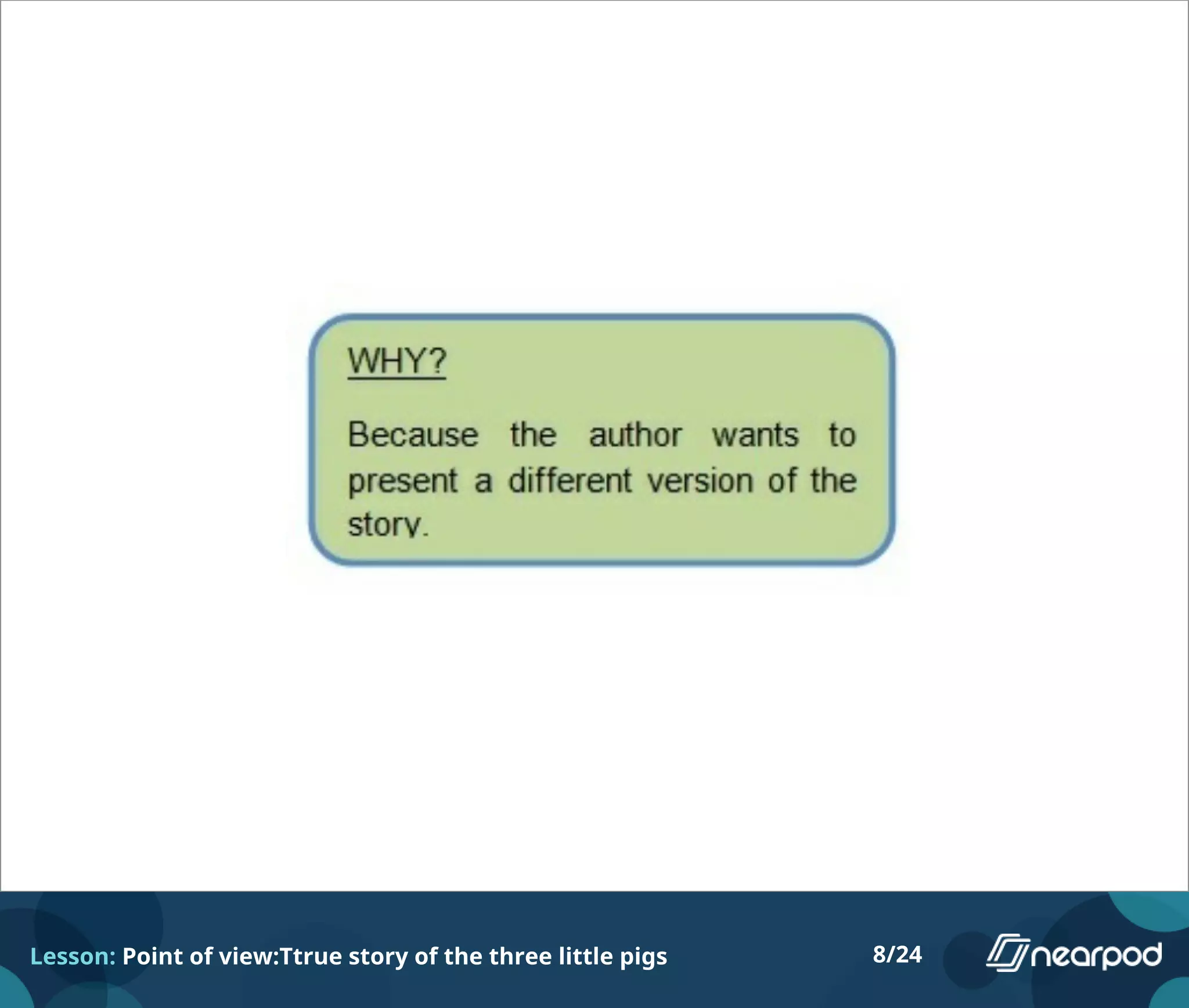 Nearpod true story 3 little pigs | PPT