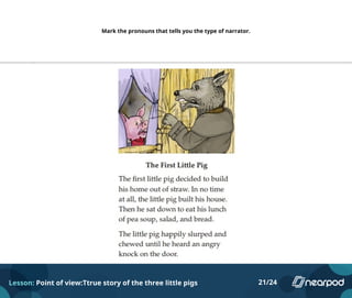 Nearpod true story 3 little pigs | PPT