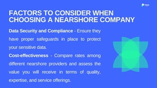 NEARSHORE COMPANY | PDF