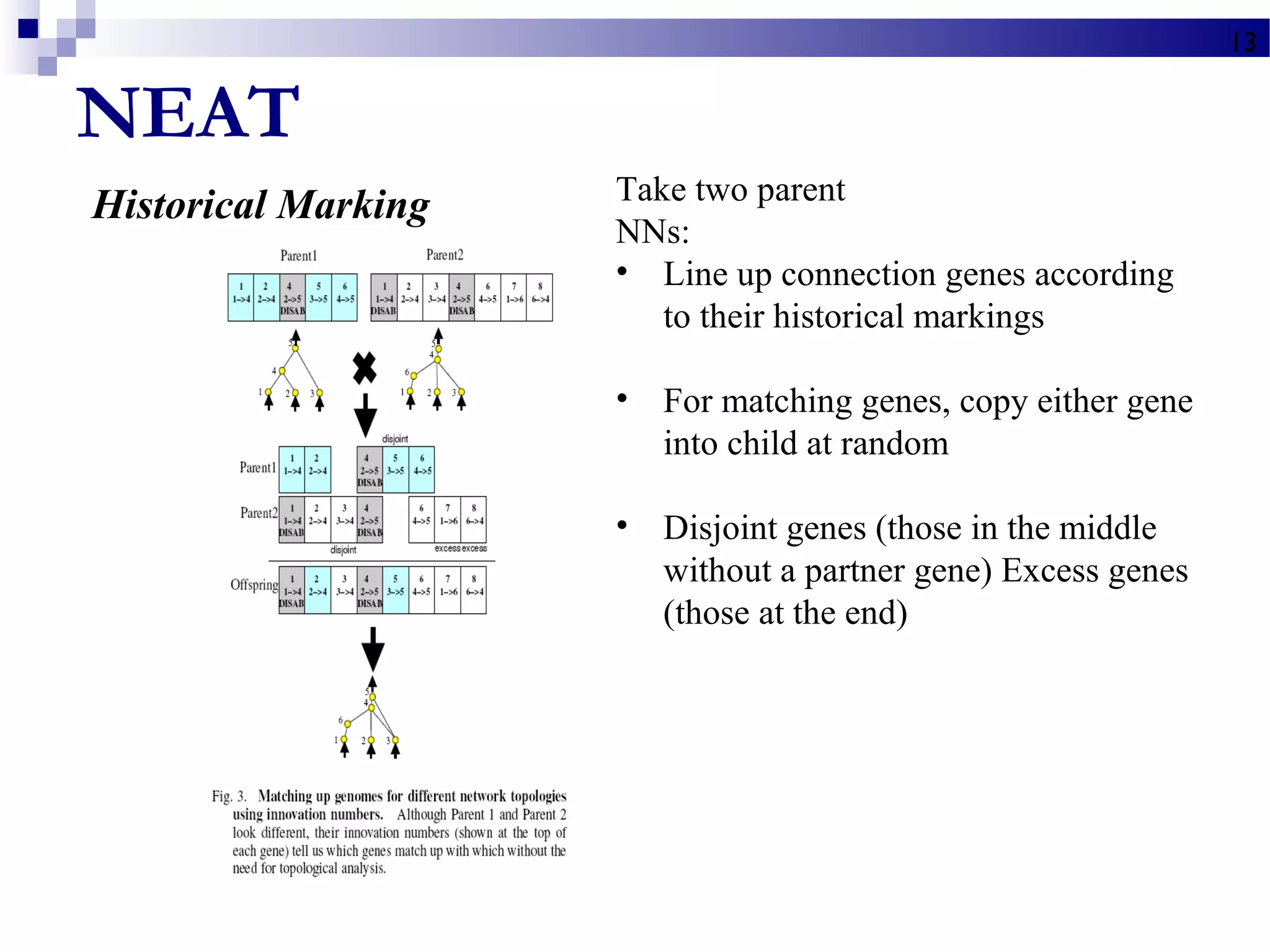 Evolving Neural Networks through Augmenting Topologies NEAT | PPT