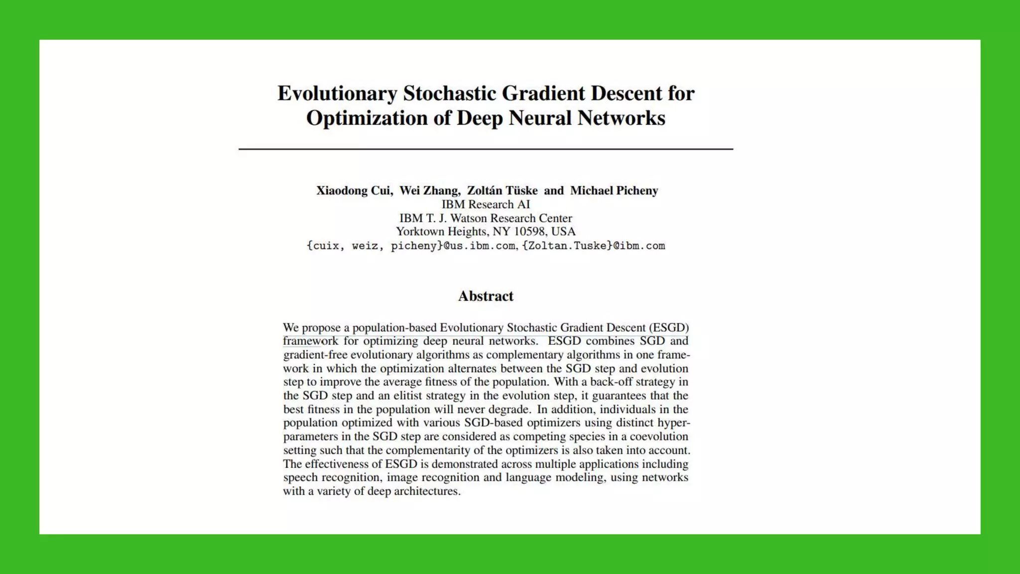 Neat Neuroevolution Of Augmenting Topologies Ppt