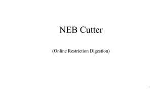 Neb cutter | PPTX
