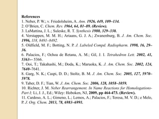 Neber rearrgment | PPTX | Chemistry | Science
