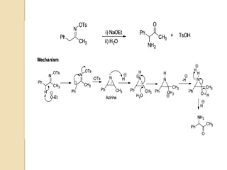 Neber rearrgment | PPTX | Chemistry | Science