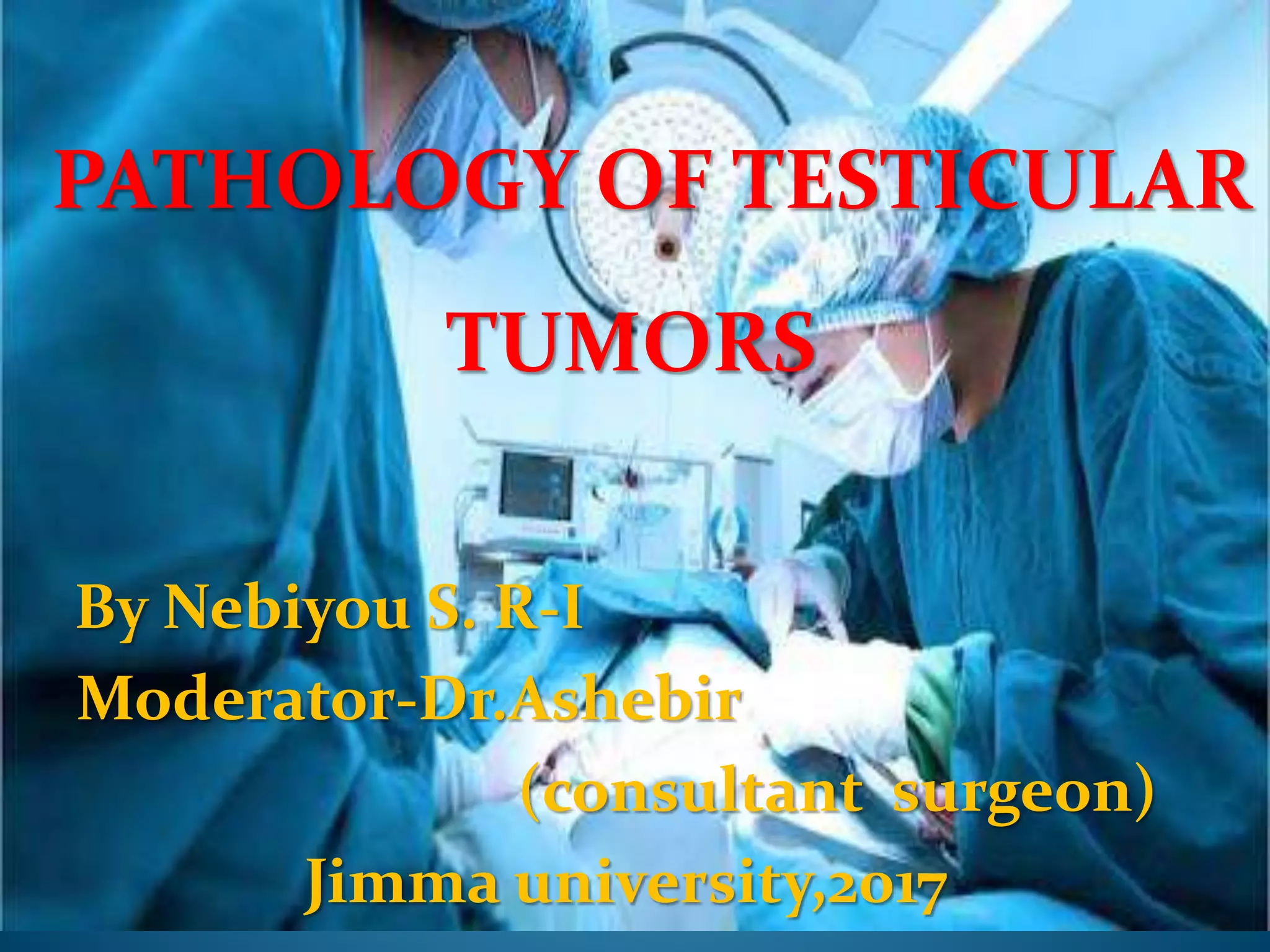Pathology of testicular tumors | PPTX