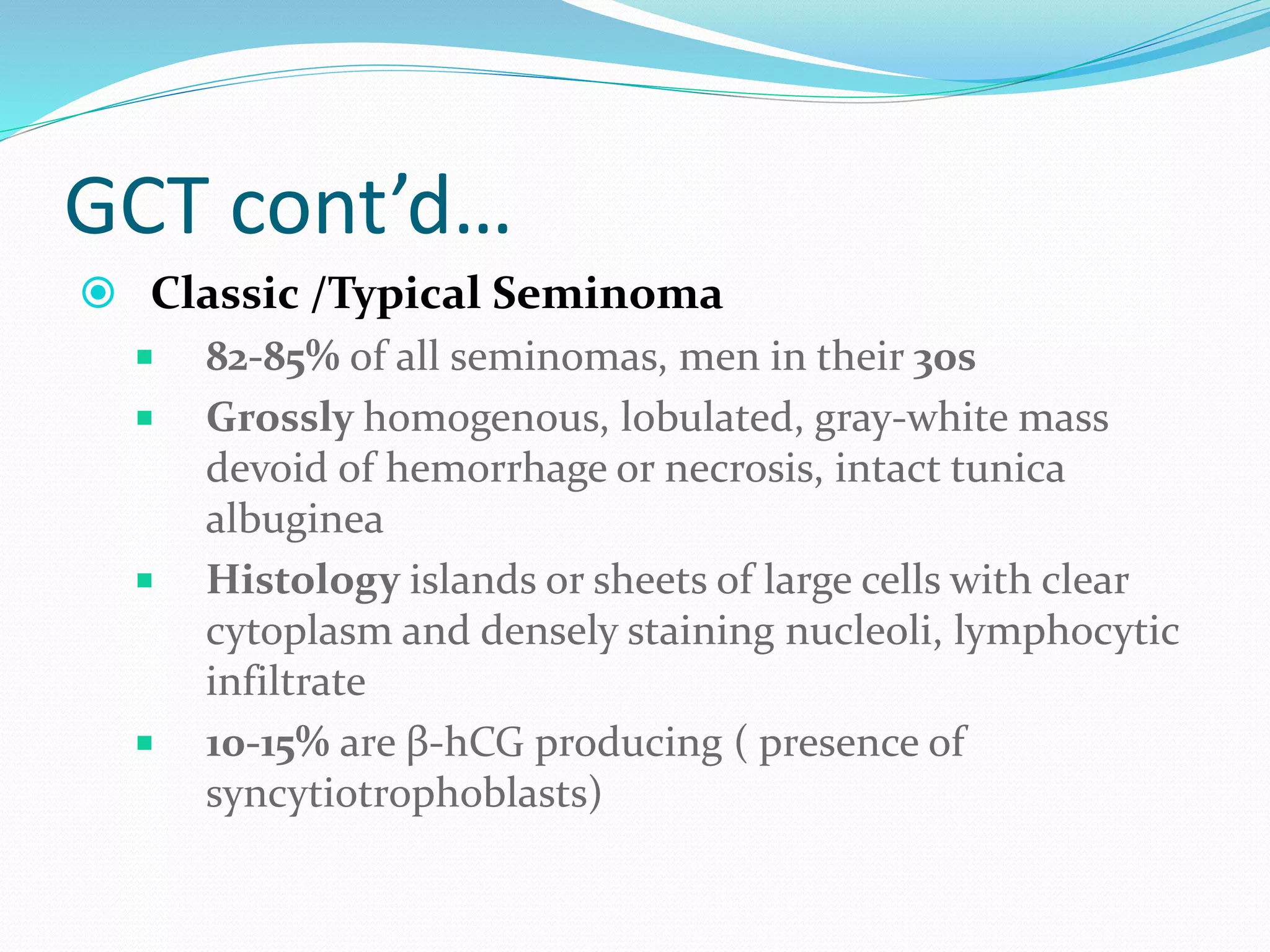 Pathology of testicular tumors | PPTX