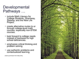 Nebmatyc 2016 presentation on pathways | PPT