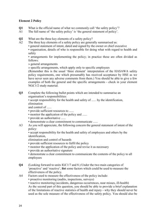 NEBOSH International General Certificate in Occupational Health and ...