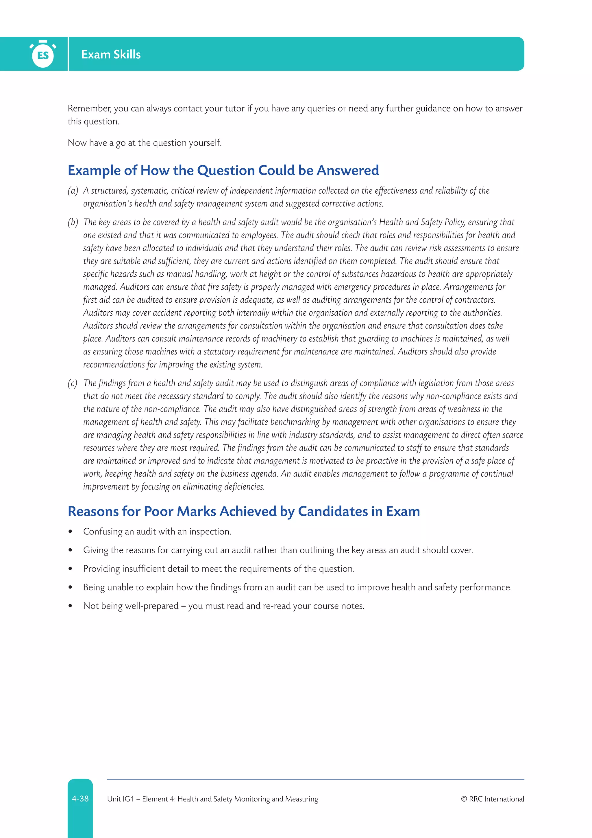 NEBOSH Unit IG1 | PDF