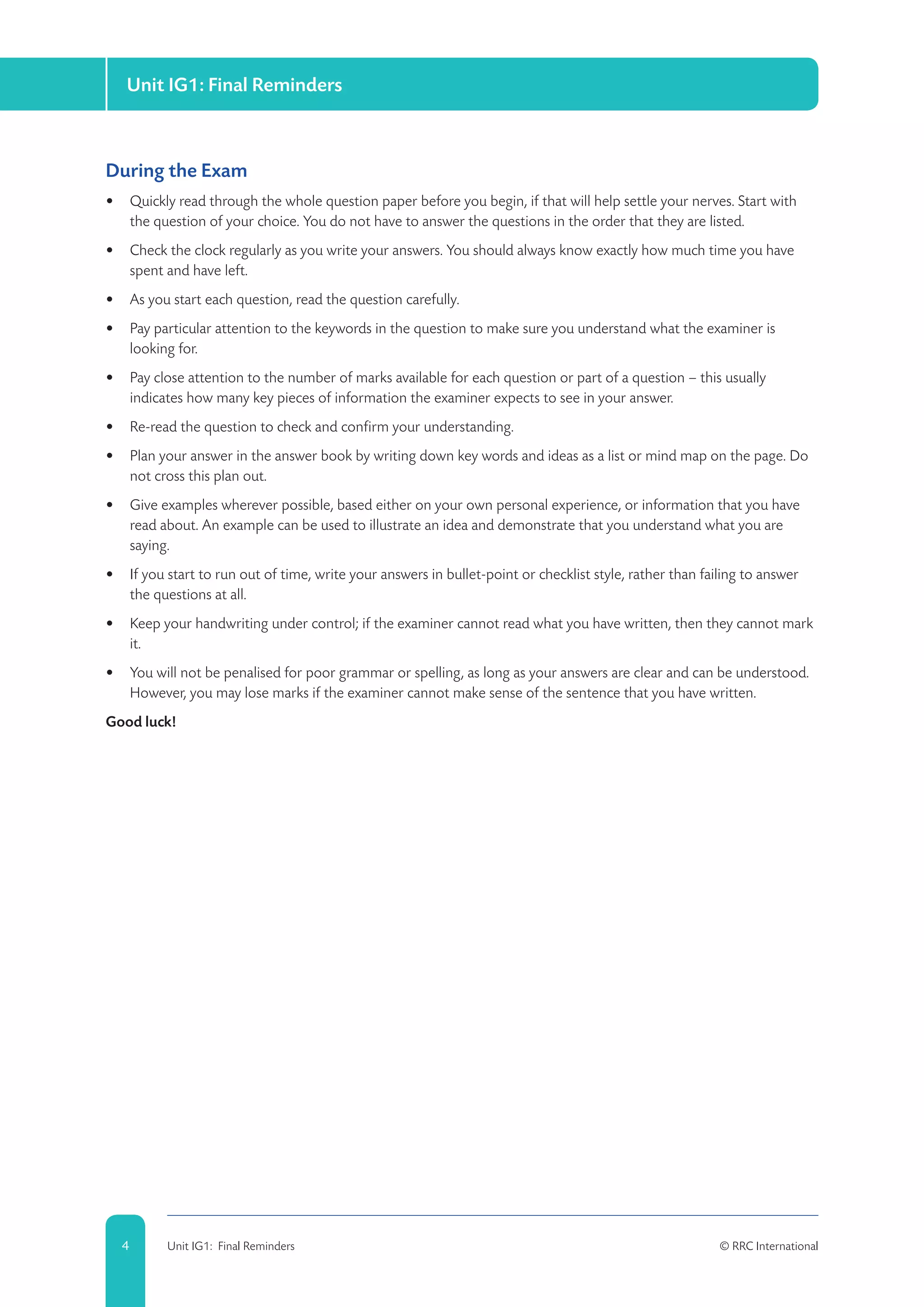 NEBOSH Unit IG1 | PDF