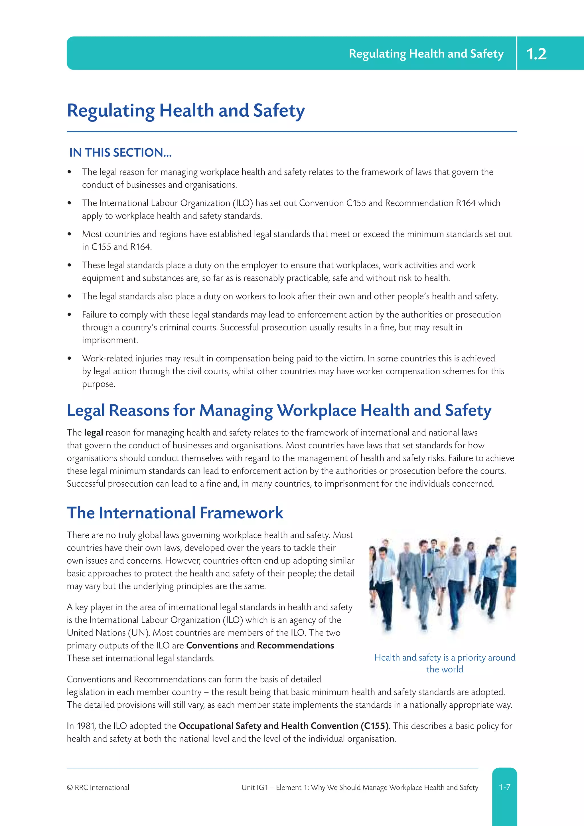 NEBOSH Unit IG1 | PDF | Medical Health