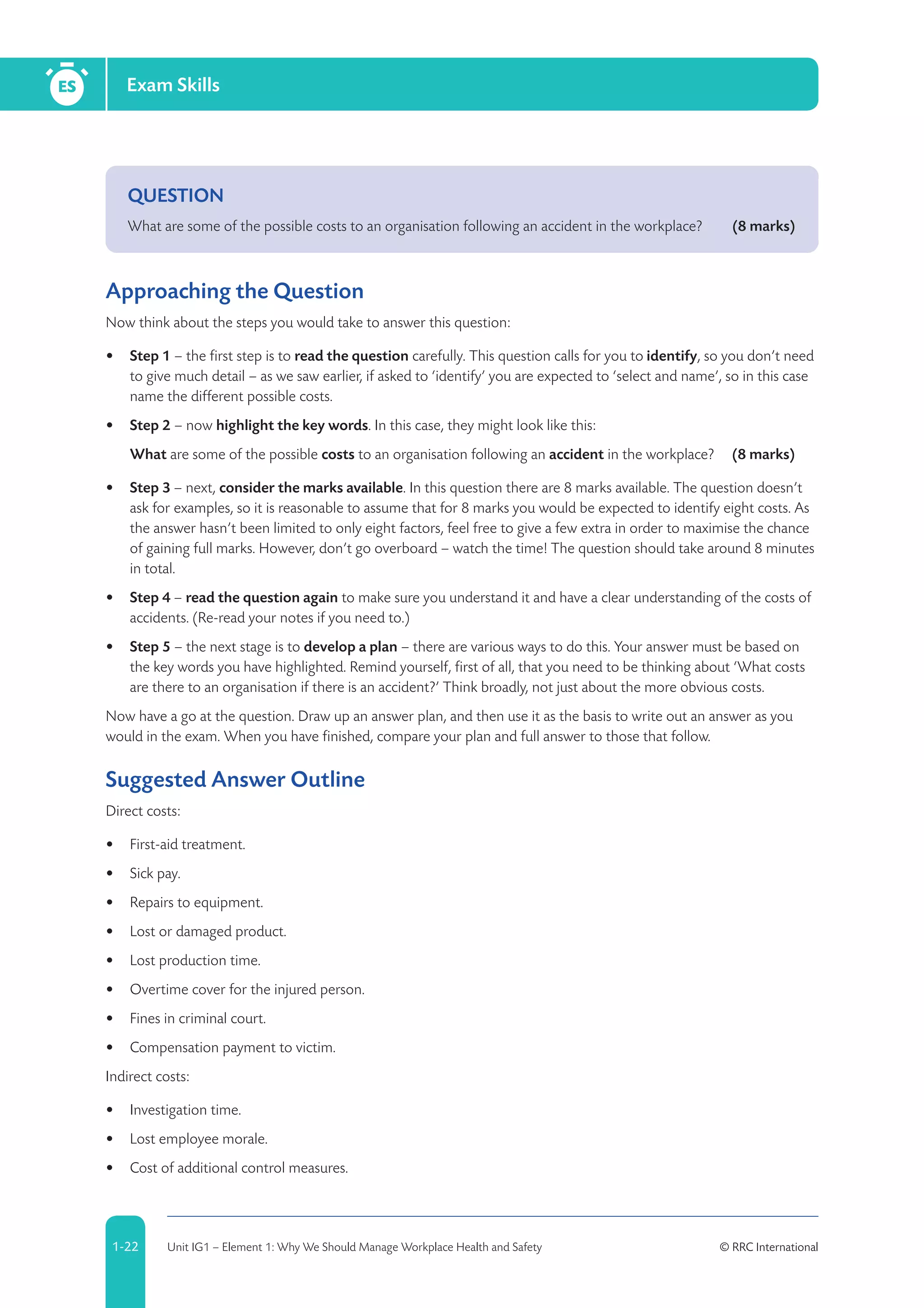 NEBOSH Unit IG1 | PDF | Medical Health