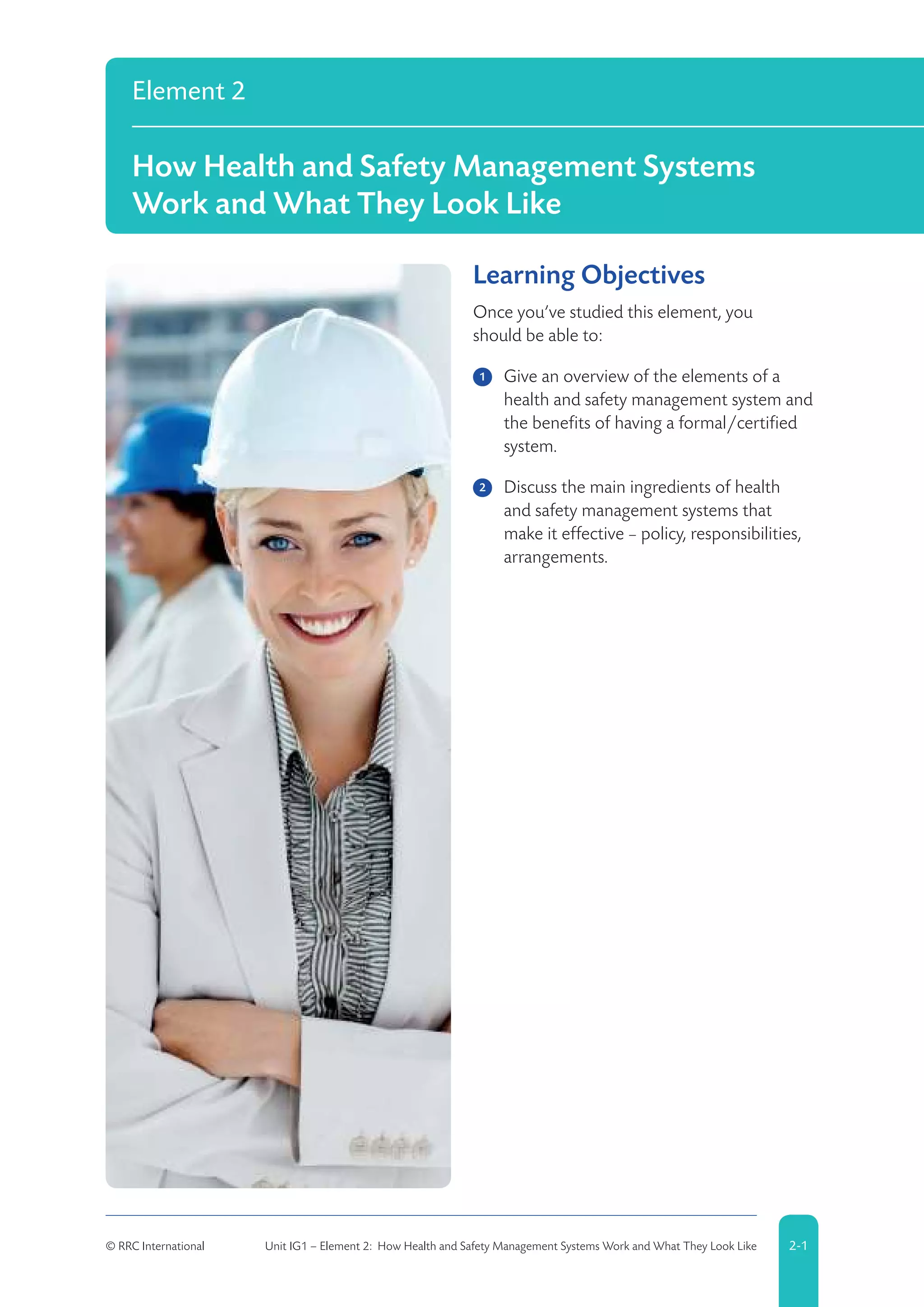 NEBOSH Unit IG1 | PDF | Medical Health