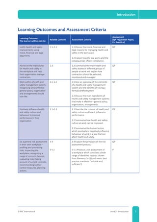 NEBOSH Unit IG1 | PDF