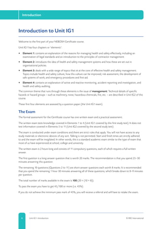 NEBOSH Unit IG1 | PDF