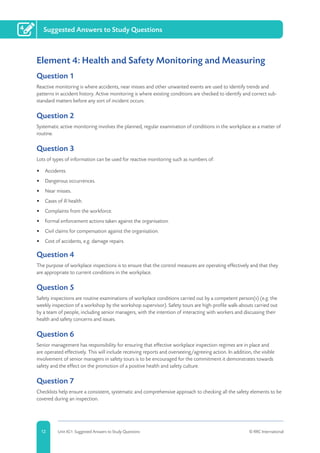NEBOSH Unit IG1 | PDF